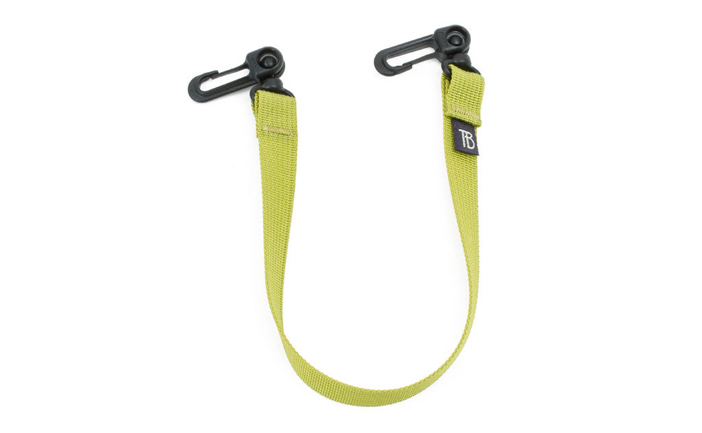 TOM BIHN Strap Keepers, For Excess Backpack Shoulder Strap Webbing, 2"